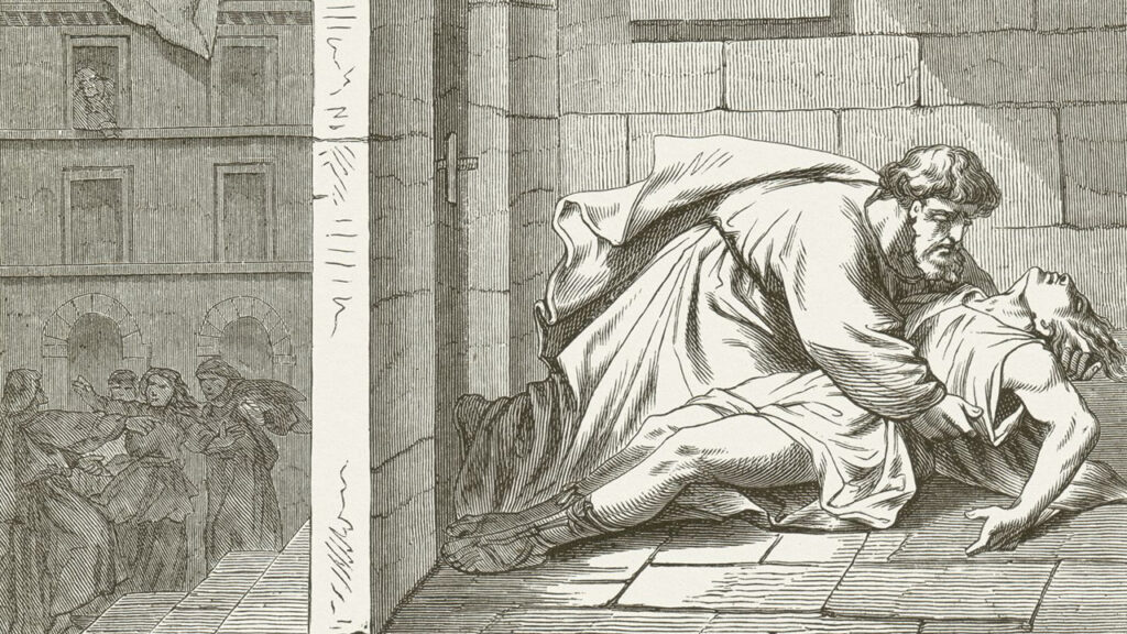 Peter Raises Dorcas From The Dead